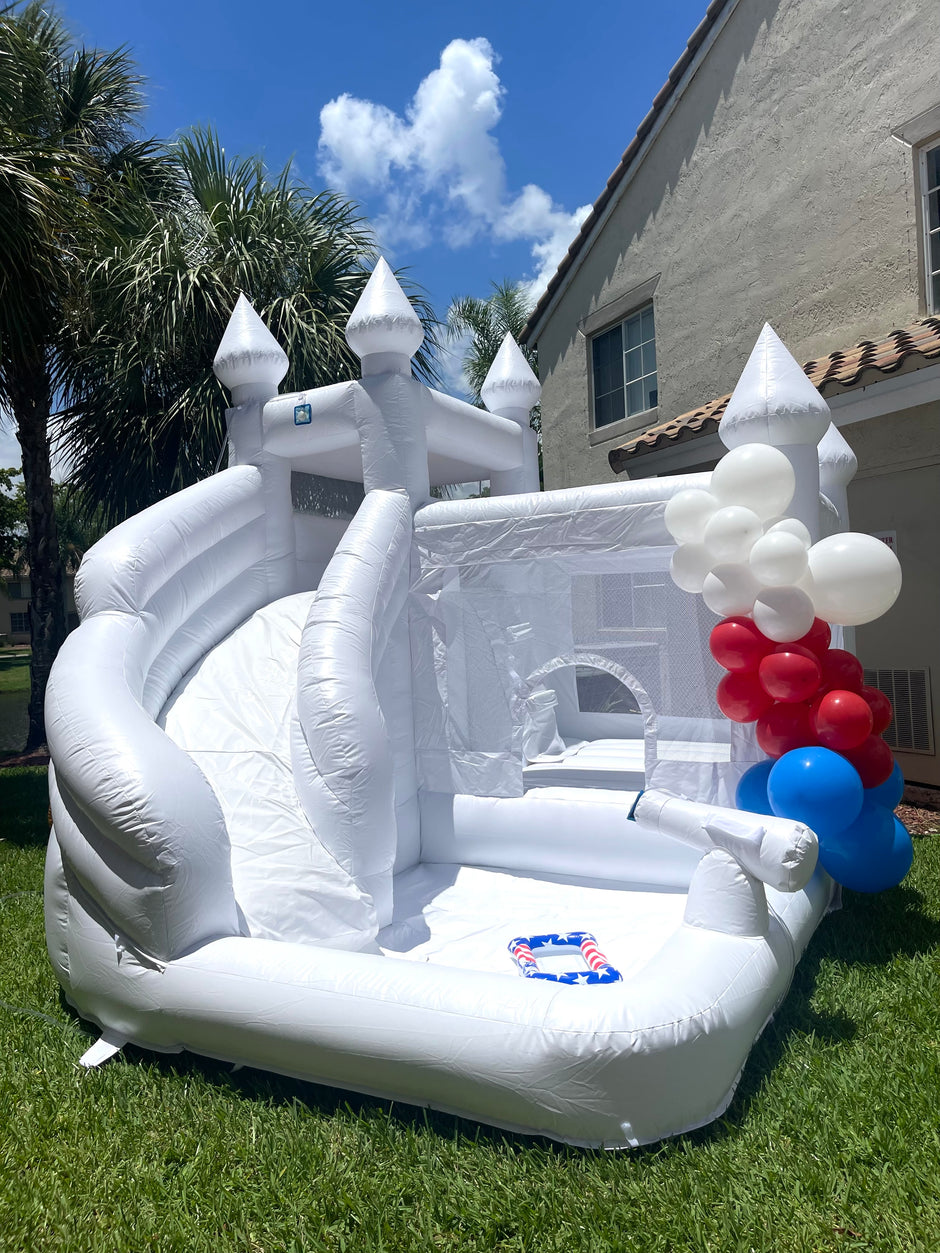 WHITE BOUNCE HOUSES, SOFT PLAYS AND MORE / DELIVERY MIAMI & BROWARD ...